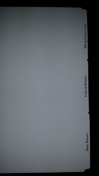 ACCOUNTANTS STATIONERS & PRINTERS. SIDE INDEX TABS