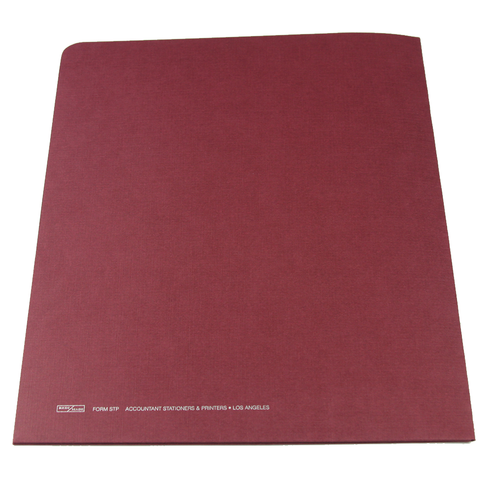 ACCOUNTANTS STATIONERS & PRINTERS. STP-16 TWIN POCKET REPORT COVERS ...