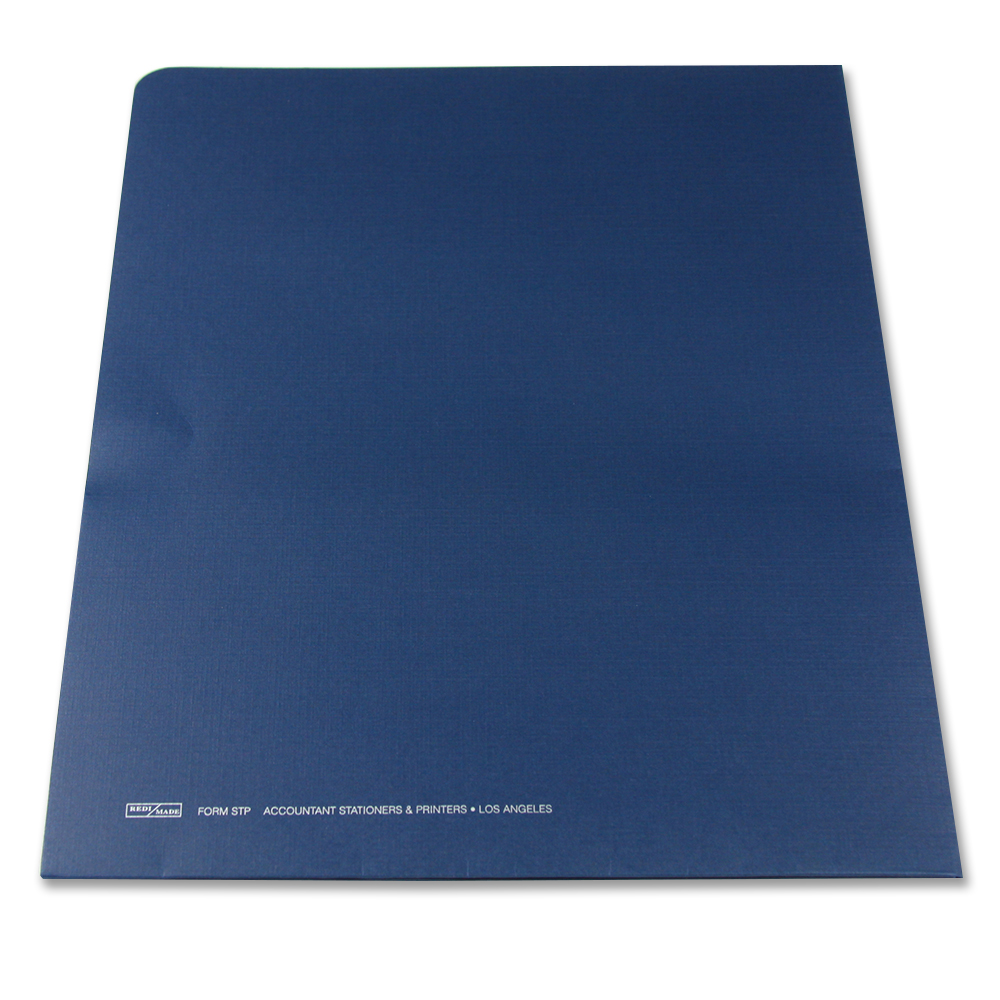ACCOUNTANTS STATIONERS & PRINTERS. #STP-12 TWIN POCKET REPORT COVERS ...